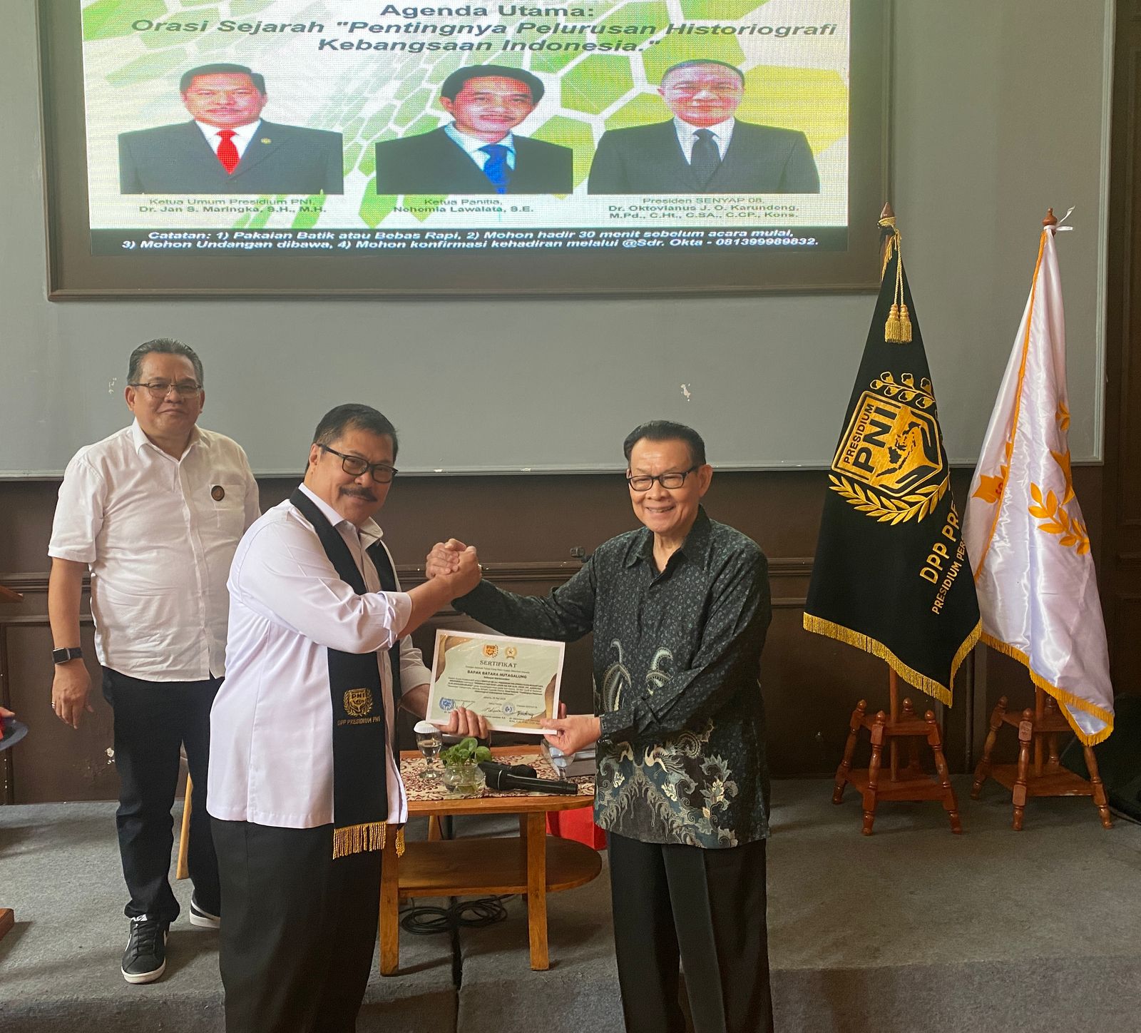 Peringati Hari Lahir ke-108, Presidium PNI Usulkan Prof. Soemitro ...